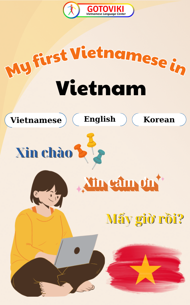 My first Vietnamese words and sentences when i start living in Vietnam
